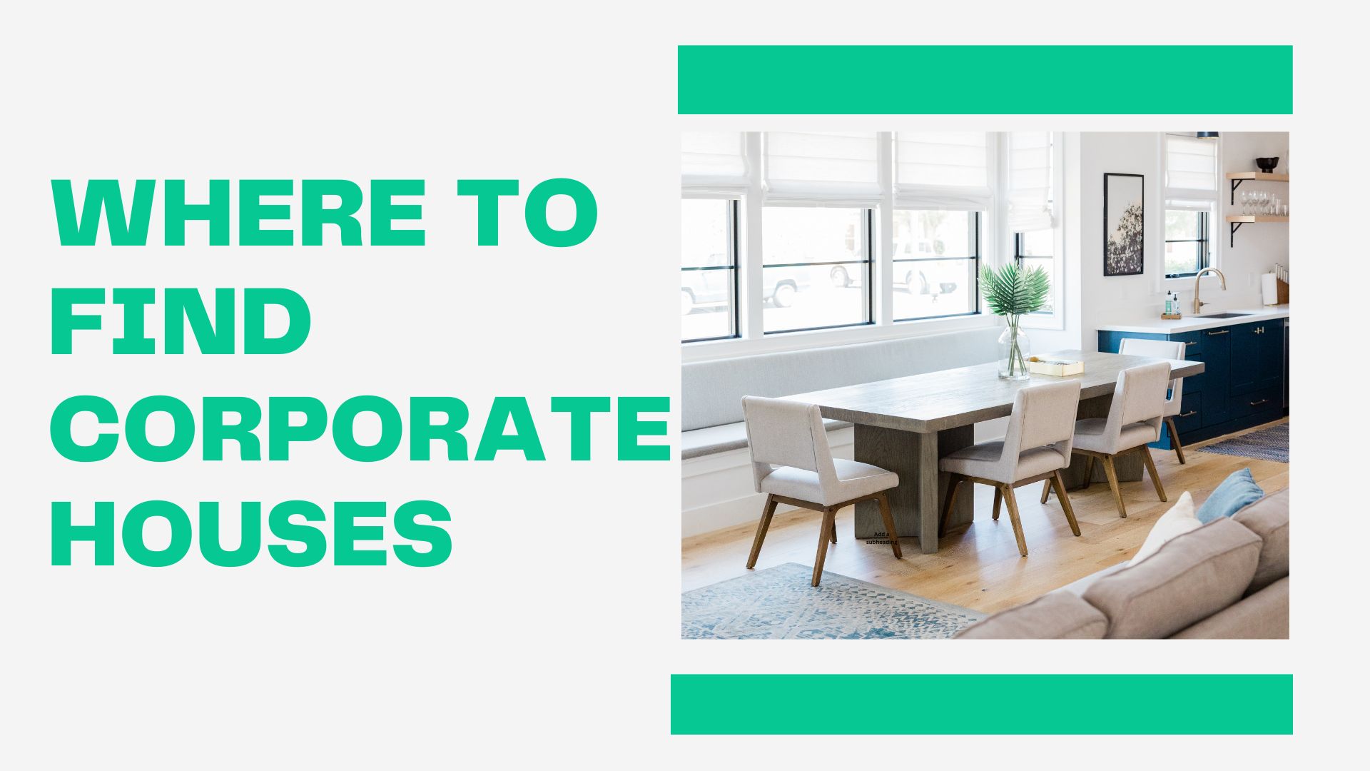 Where to Find Corporate Housing in Mumbai By PAJASA